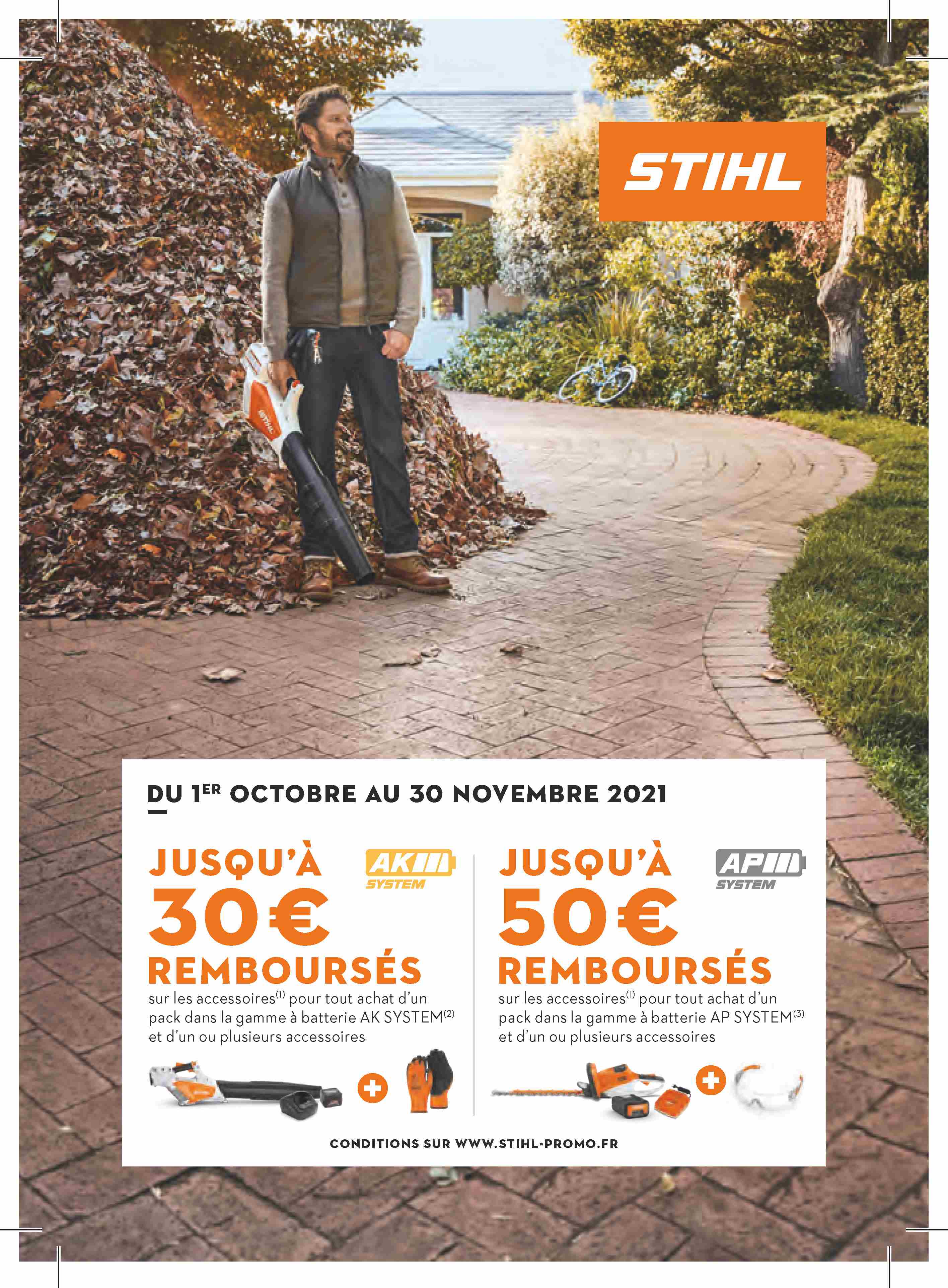 Offres Automne Hiver STIHL 2021 chez NOVA ! PROMOTIONS